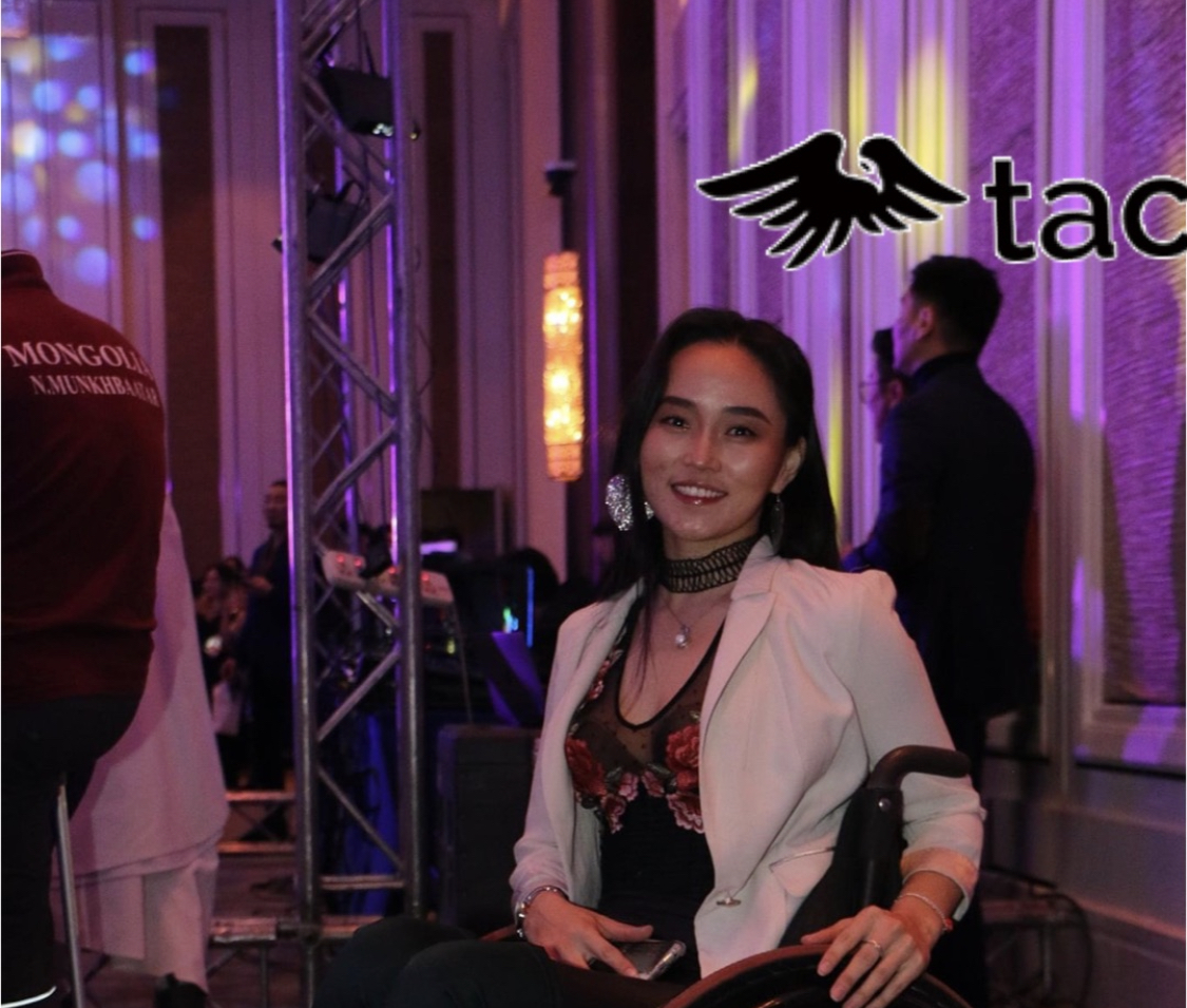 Гоо үзэсгэлэнтэй тэргэнцэртэй мисс ТАС МН