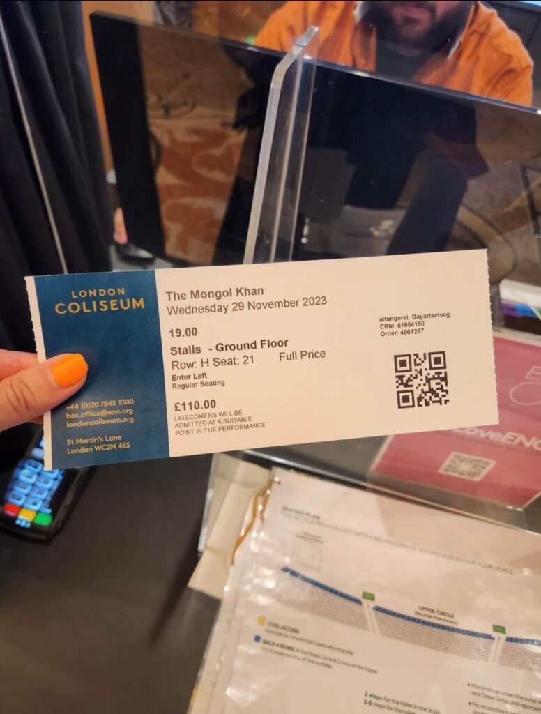 Тамгагүй төр Лондон хотод тоглогдоно“Тамгагүй төр” жүжгийг Лондон хотод тоглоно ТАС МН