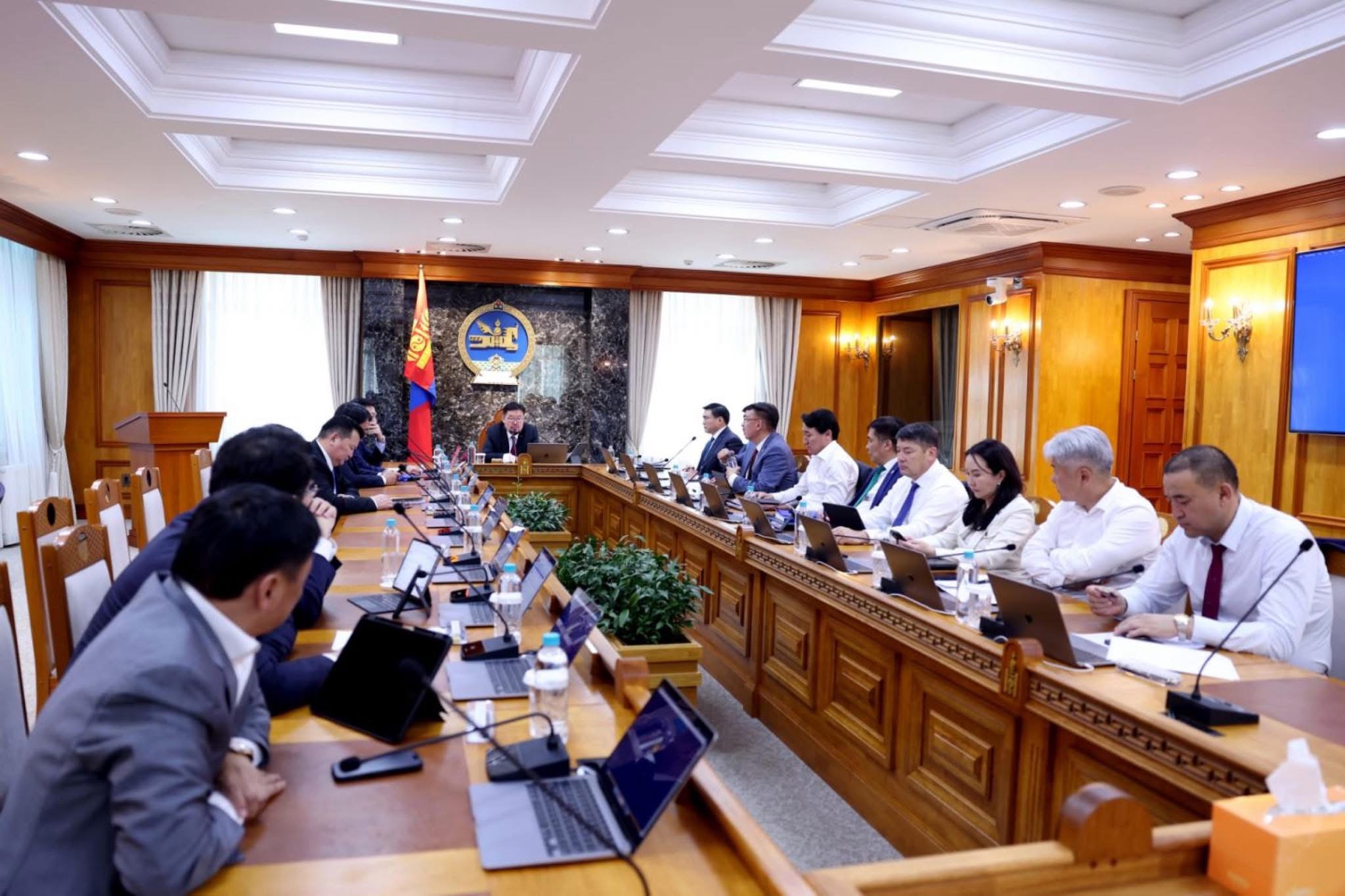 Засгийн газрын ээлжит хуралдаанаар дараах асуудлыг хэлэлцэж байна ТАС МН